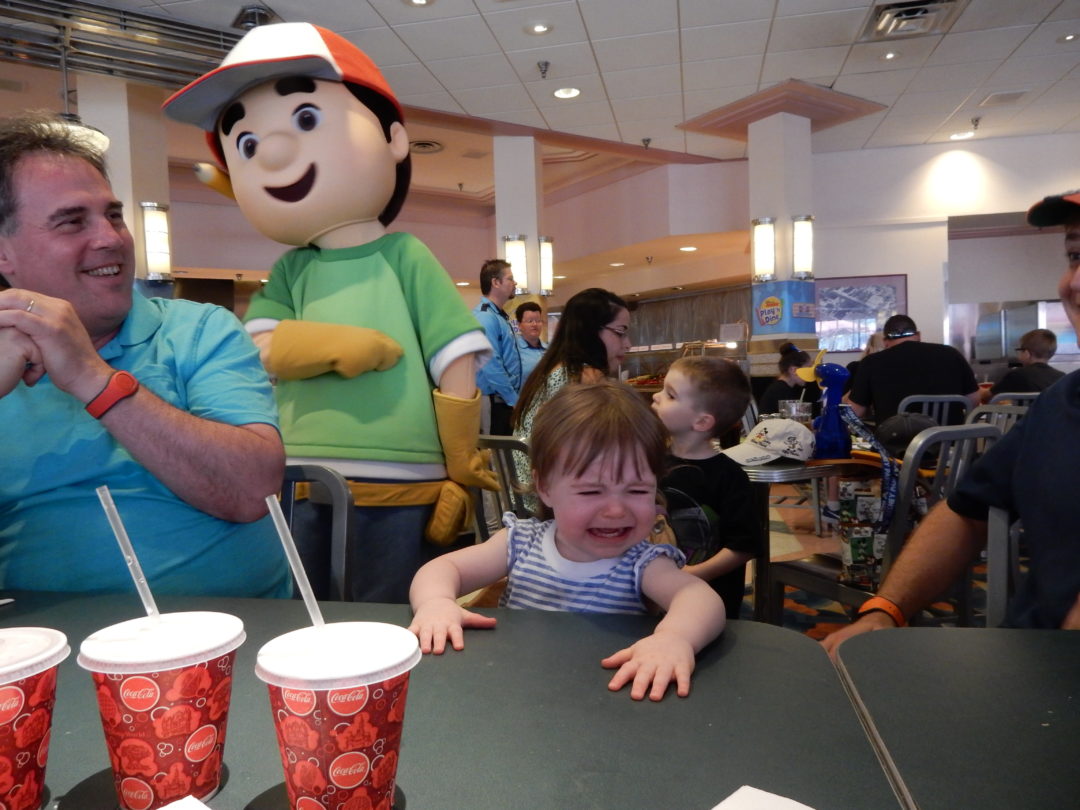 How to Deal with Children Being Scared of the Characters