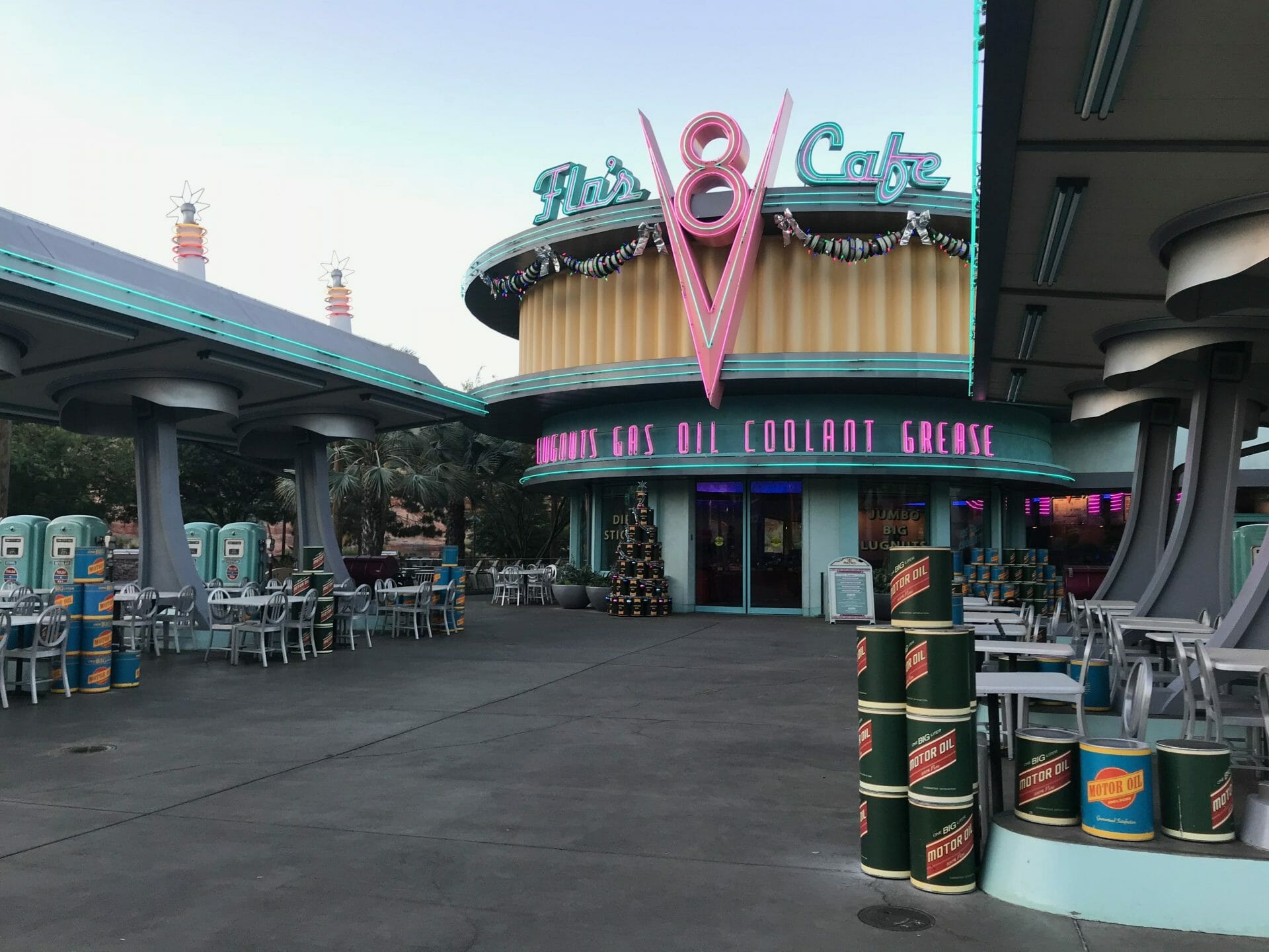 Christmas in Cars Land - Key To The World Travel