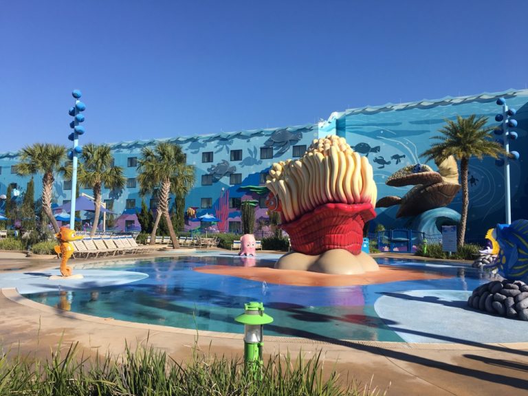 Top Five Theme Park Resort Hotel Pools - Key To The World Travel