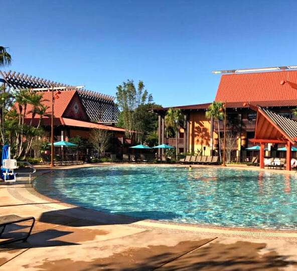 Top Five Theme Park Resort Hotel Pools - Key To The World Travel