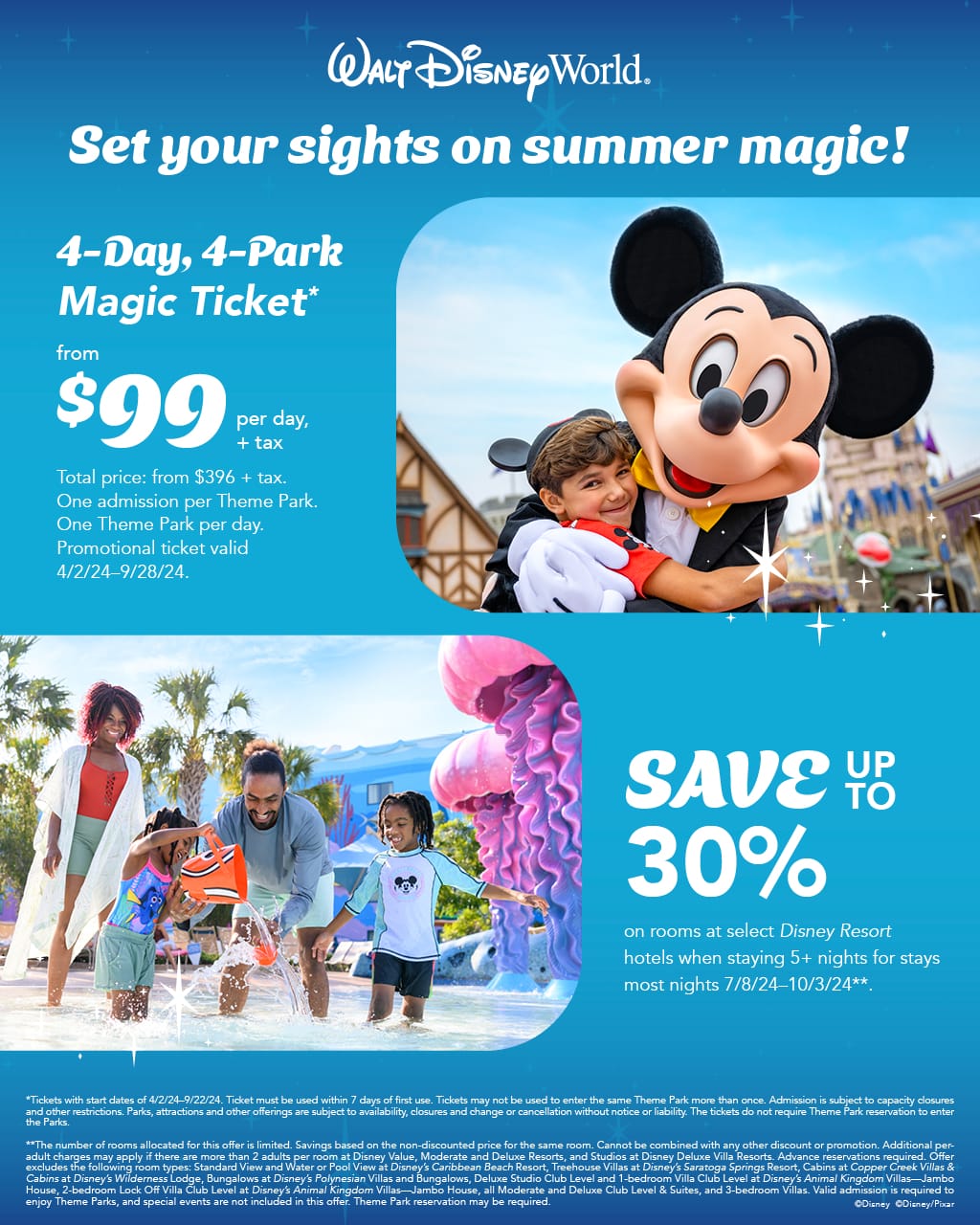 A Summer of Savings at Walt Disney World Resort - Key To The World Travel