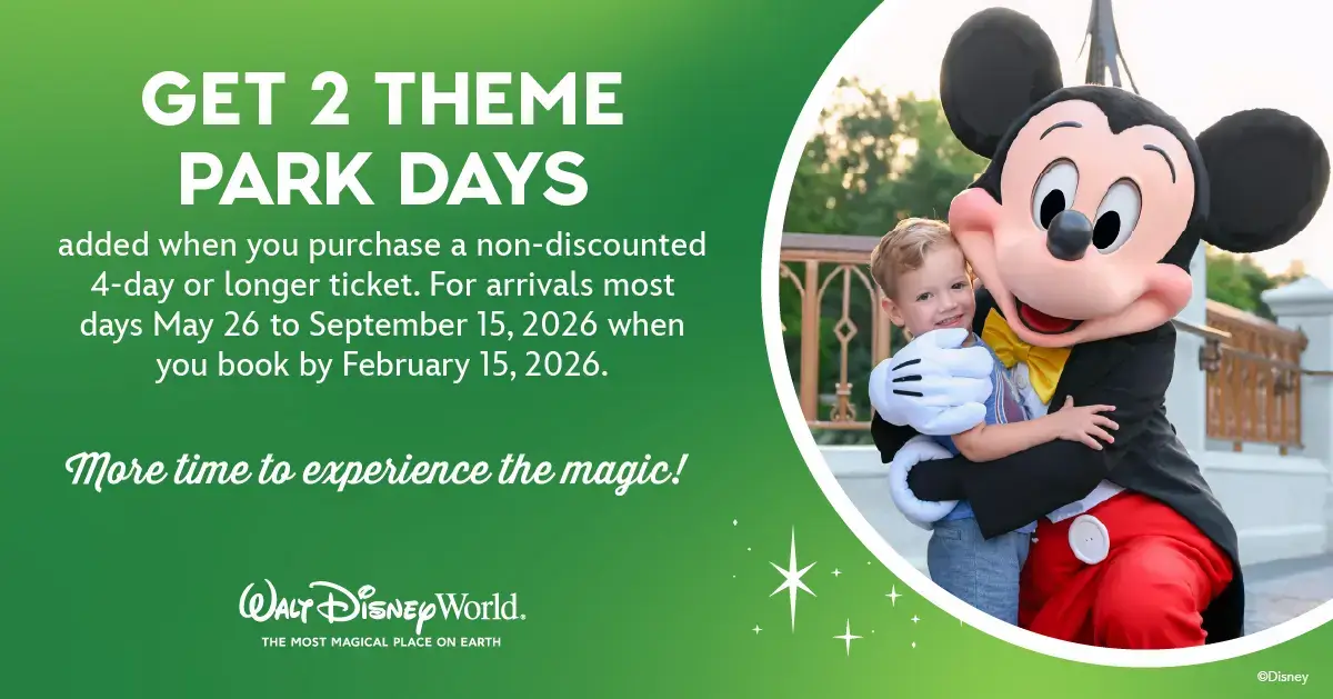 Walt Disney World® Current Offers - Key To The World Travel